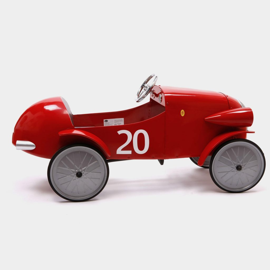 Le Mans Red Pedal Car - Baghera - Classic Pedal Car Co